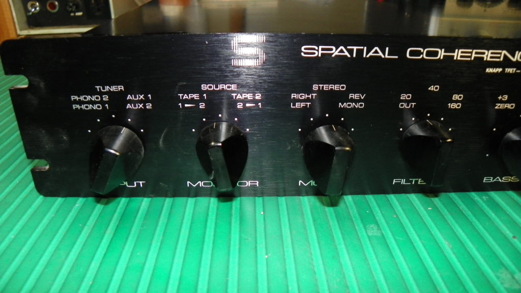 Spatial Coherence Pre Amplfier – Dumortier Tube Audio and more